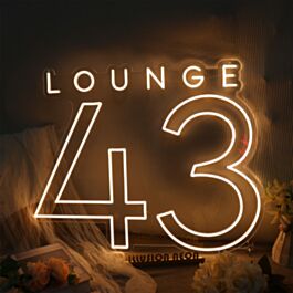 Lounge 43 Neon Sign