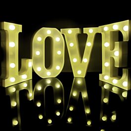 Steel Marquee Letter Love Party Wedding High-End Custom Zinc Metal ...