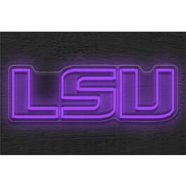 Lsu Logo LED Neon Sign