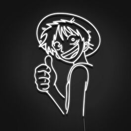 Luffy One Piece Neon Sign
