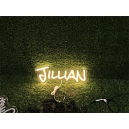 Name Custom Jillian LED Neon Sign