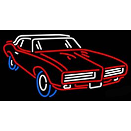 Neon Car Signs Neon Tube Light Wall Decor MJ10069