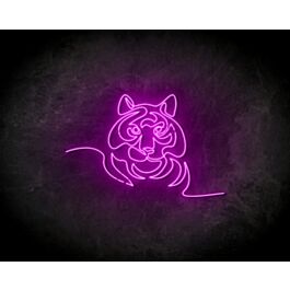 Neon Tiger Sign LED Neon Light Art MJ10127