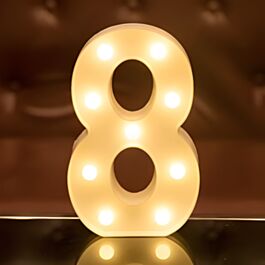 Steel Marquee Letter Number 8 Eight Home Decor High-End Custom Zinc ...