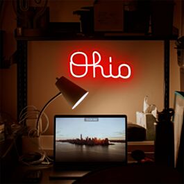 Ohio State LED Neon Signs Wall Sign
