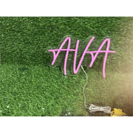 Personalize Custom Ava LED Neon Sign