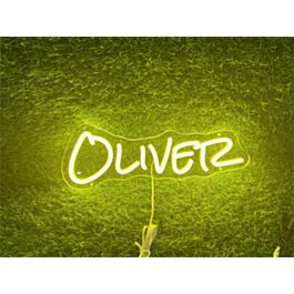 Personalize Custom Oliver LED Neon Sign