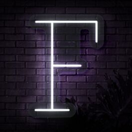 Personalized Initial Letter F Neon Sign MNC41525