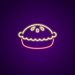 Pie Neon Sign