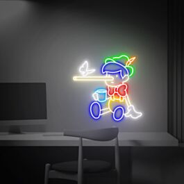 Pinocchio Led Neon Sign The Adventures Of Pinocchio Neon Light Decor