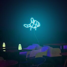 Point Neon Sign Lights Night Lamp Led Neon Sign Light For Home Party ...