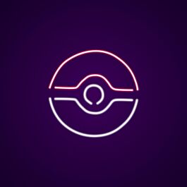 Pokeball Neon Sign