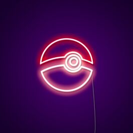 Pokeball Neon Sign