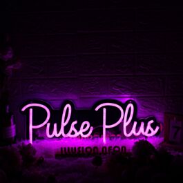 Pulse Plue Pink Neon Sign