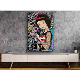 Snow White neon led wall art LED UV Neon Sign