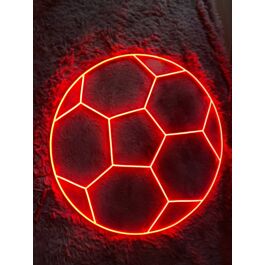 Soccer Ball Football Neon Light Christmas Decor Led Neon Sign