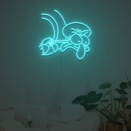 Squidward Stare Neon Sign Custom Neon Sign Lights Night Lamp Led Neon ...