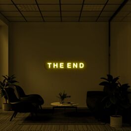 The End Neon Sign MNE11585