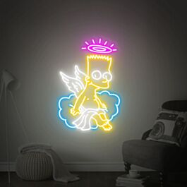 The Simpsons Neon Sign Bart Decor