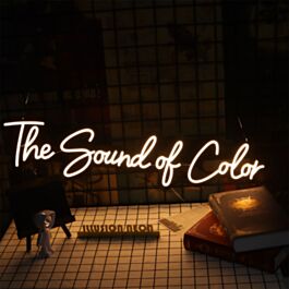 The Sound of Color Neon Sign HJ10150