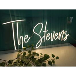 The Stevens Neon Name Signs Wall Decor for Wedding MJ10215