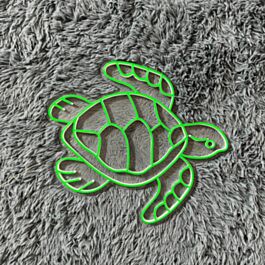 Turtle On The Sea Led Neon Sign Room Decor Ocean Turtle Wall Decor