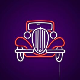 Vintage Car Neon Sign