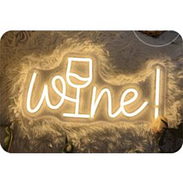 Wine LED Neon Sign