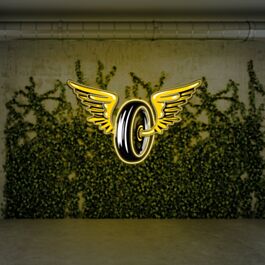 Wing Wheels Uv Light Durable Neon Artistry Awaits