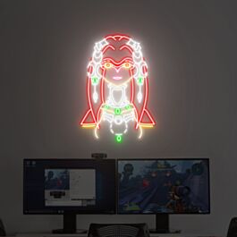 Zelda Led Neon Sign Mipha Led Sign Legend Of Zelda Art Led Neon Sign